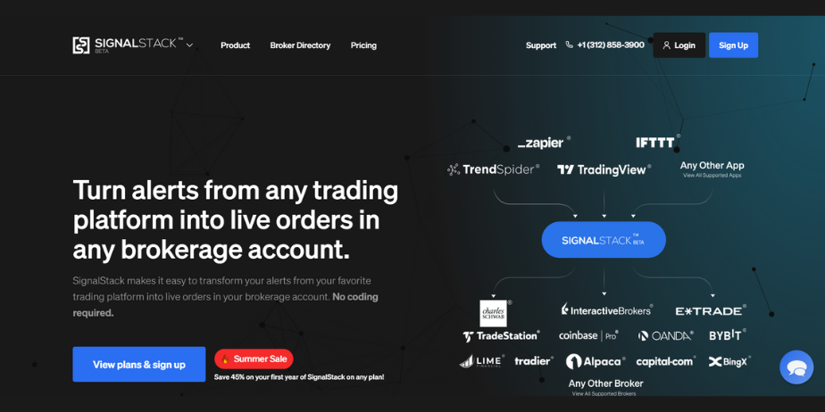SignalStack Review | Automated Trading | TradingPlatforms.ai